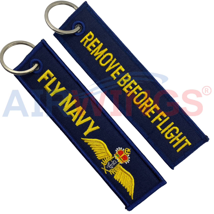 Minishop - AIRWINGS KEY TAG RBF FLYNAVY
