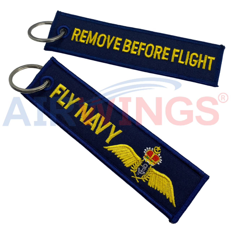 Minishop - AIRWINGS KEY TAG RBF FLYNAVY
